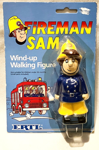 Fireman Sam Wind-Up Walking Figure ERTL 1989 | Monkey's Emporium