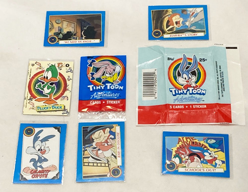 Tiny Toons Adventures Trade Cards And Cover Set Warner 1991 | Monkey's Emporium