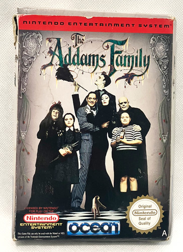 Addams Family Nes Nintendo Ocean 1991 | Monkey's Emporium