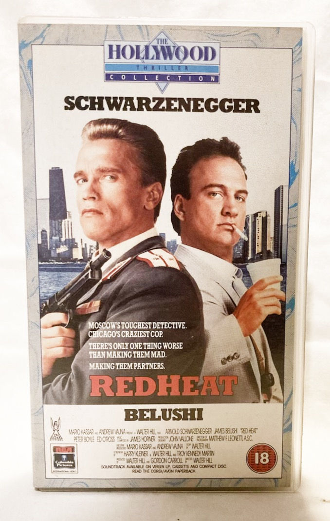 Red Heat VHS | Monkey's Emporium