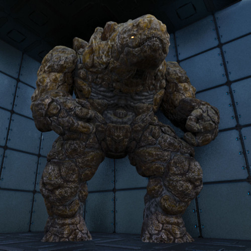 High level Rock Elemental/Golem [PvE Cross] | Arknomaly