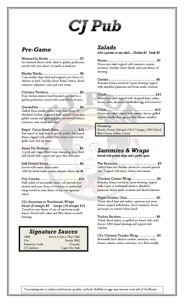 CJ PUB | CJ Mahoney's