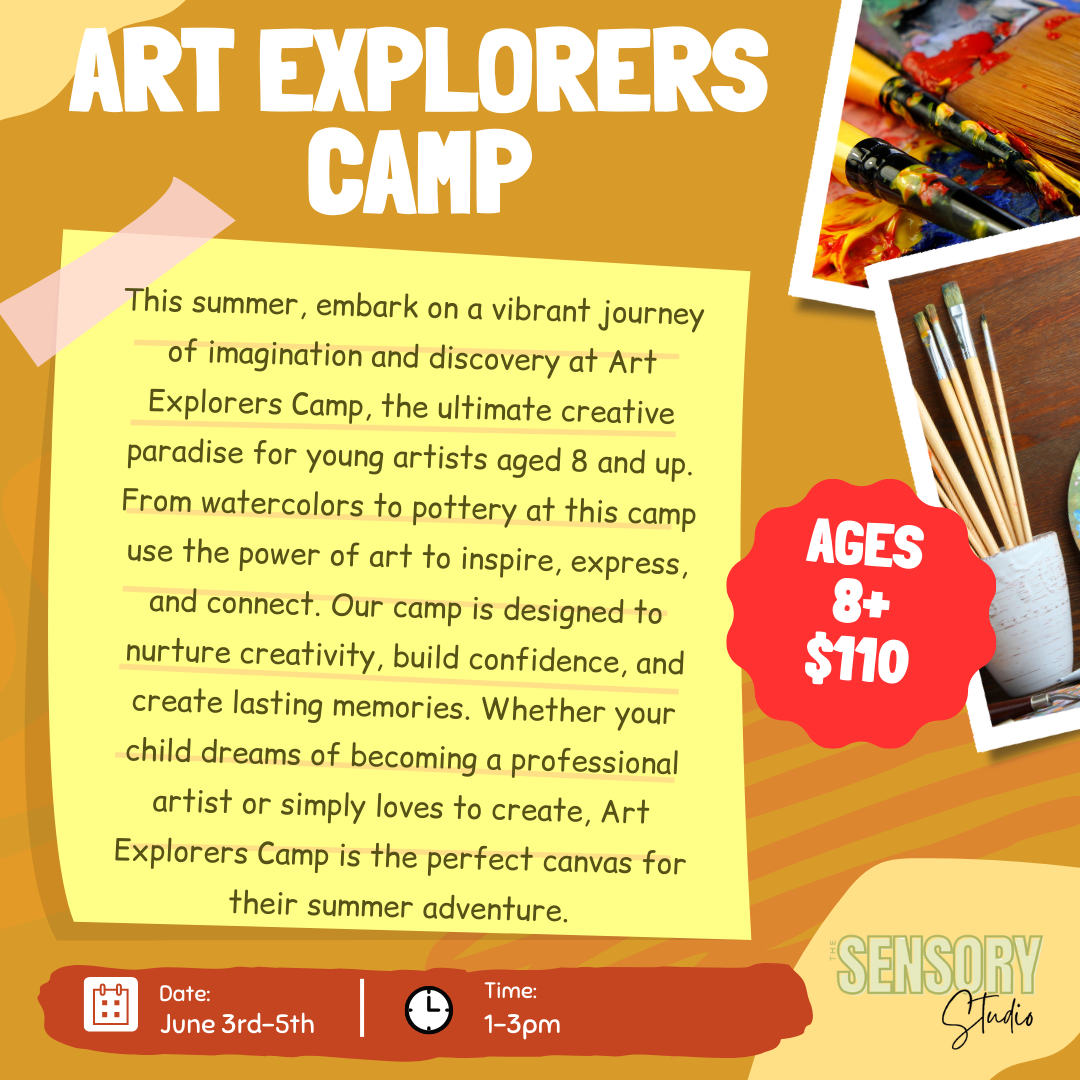 Art Explorers Camp | The Sensory Studio
