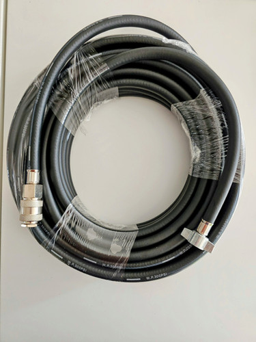 Tire Inflator Flex Hose,Air line,20m, for HGV with Pressure Gauge Gun ...