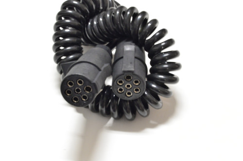Electrical Trailer Susie Coil Type N 7 Pin Plugs - 24V 4.5m working ...