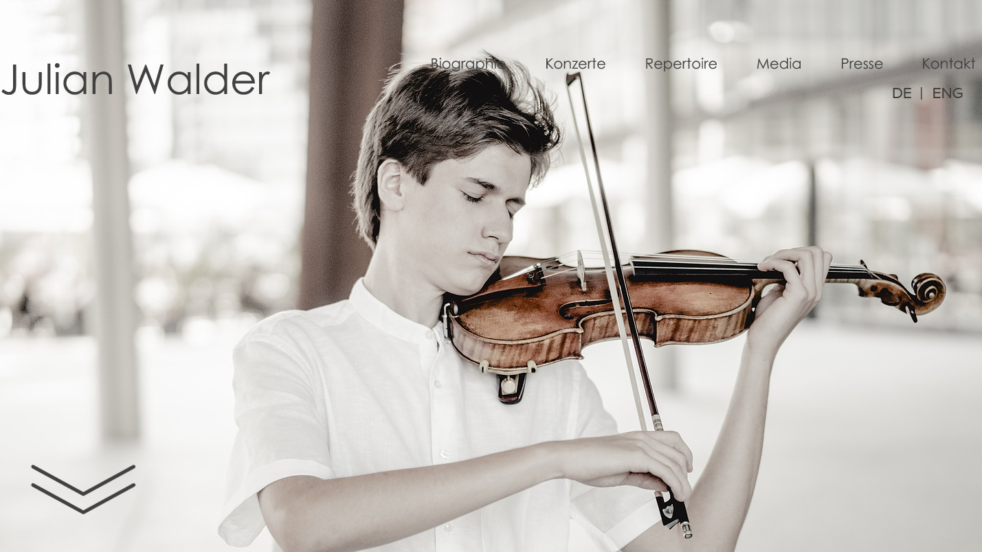 Biographie eng | Julian Walder Violinist - Official Website