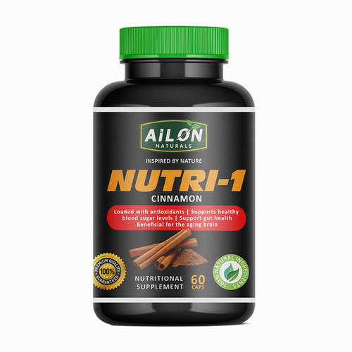 Nutri 1 - Cinnamon (60 caps) | Ailon Naturals