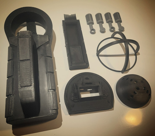 3D printed Gigameter kit with clear Dome | Benofkentprops