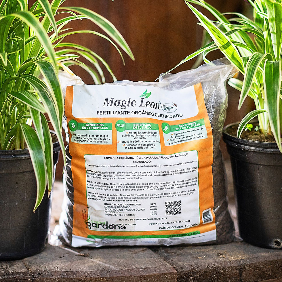 Fertilizante Orgánico Magic León | Tropical Gardens Pma