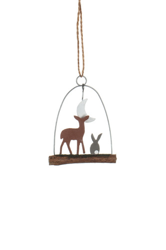 Fawn, Rabbit and the Moon | dorseteco