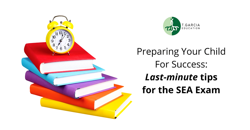 Last-Minute Tips for the SEA Exam