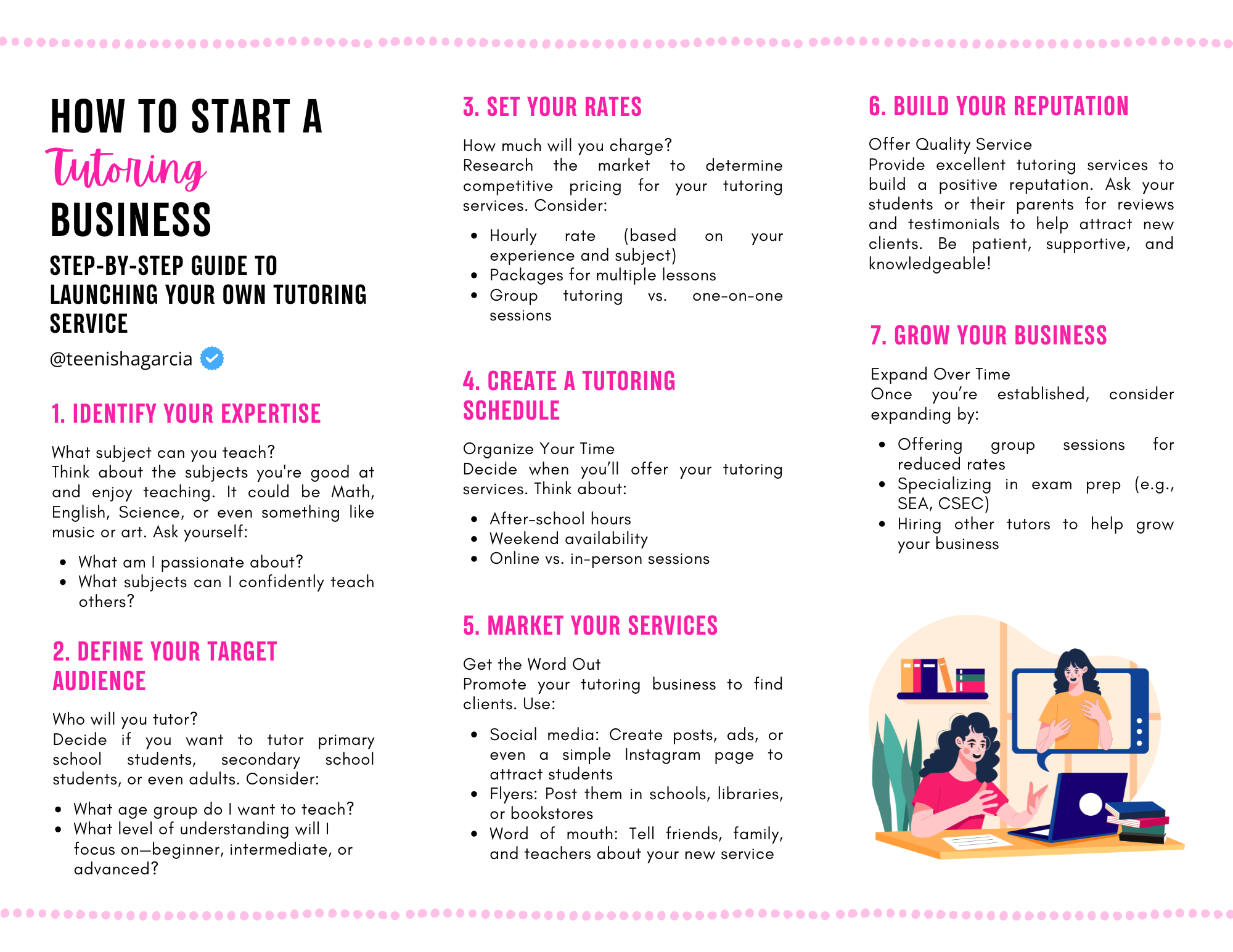 How to Start a Tutoring Business