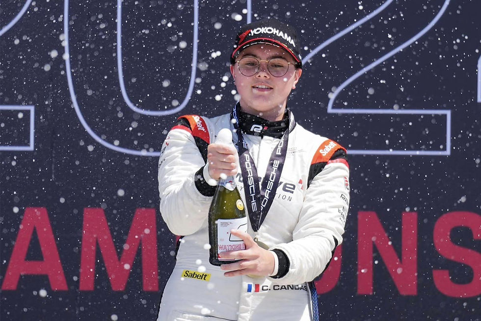 Caroline Candas takes first ever victory in Porsche Sprint Challenge ...