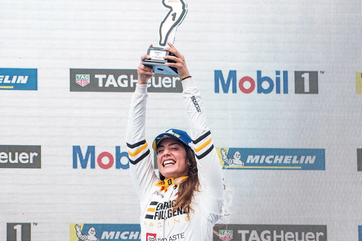 Vicky Piria shines amid unpredictable weather at Swiss Porsche Sprint ...