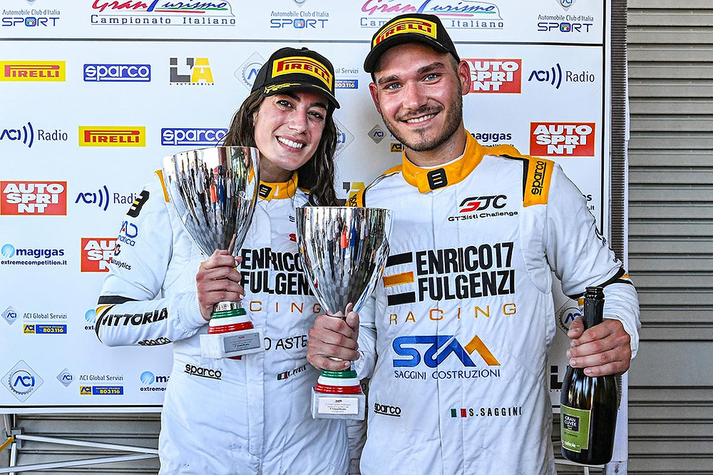 Vicky Piria secures first Italian GT victory at Mugello
