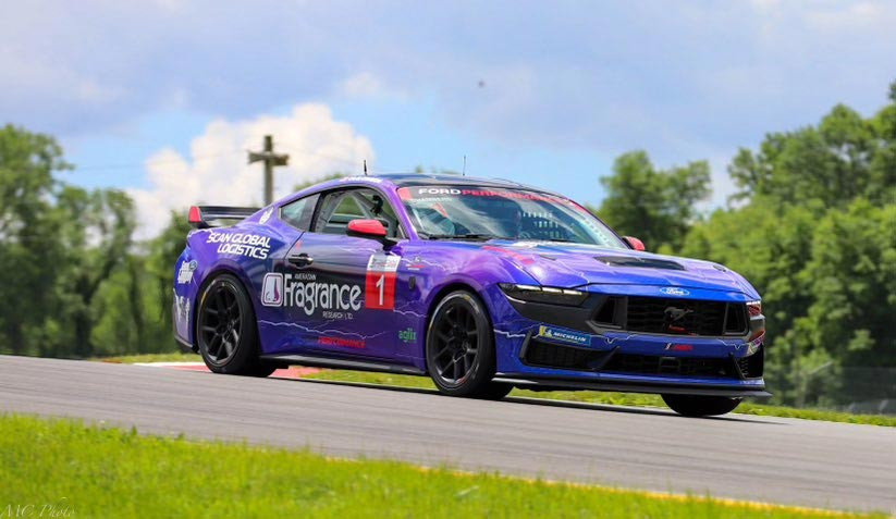 Chloe Chambers impresses in debut IMSA Mustang Challenge races at Mid-Ohio