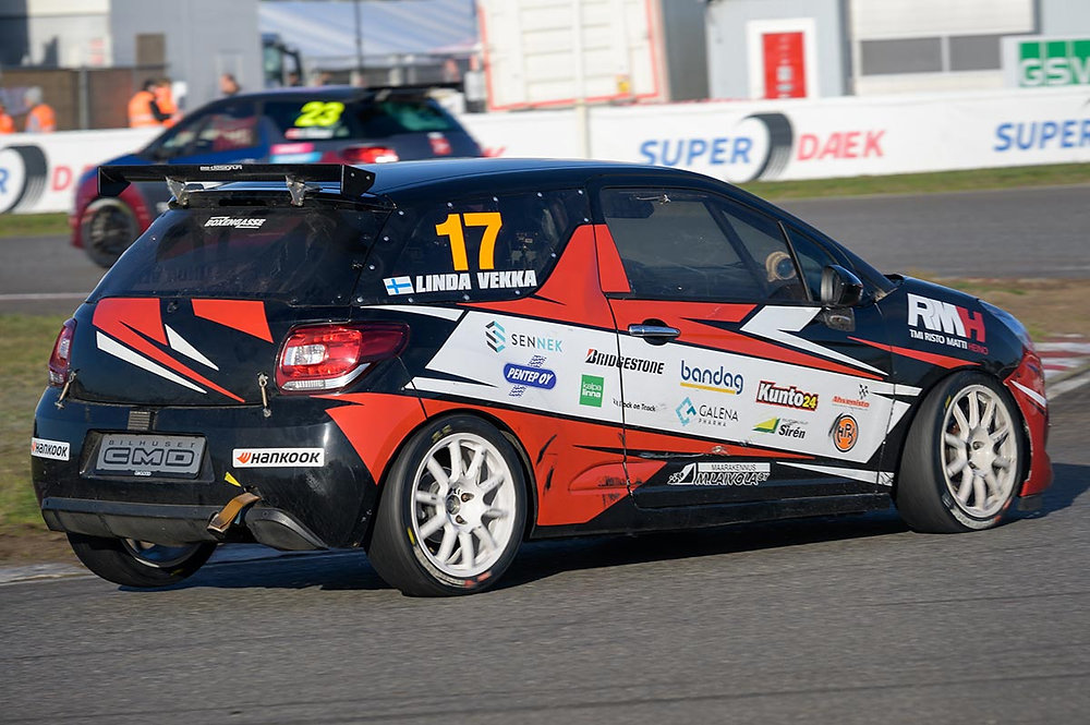 Challenging season finale for Linda Vekka at Padborg Park in DS3 Cup