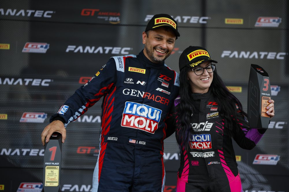 Sally McNulty continues podium streak in TC America