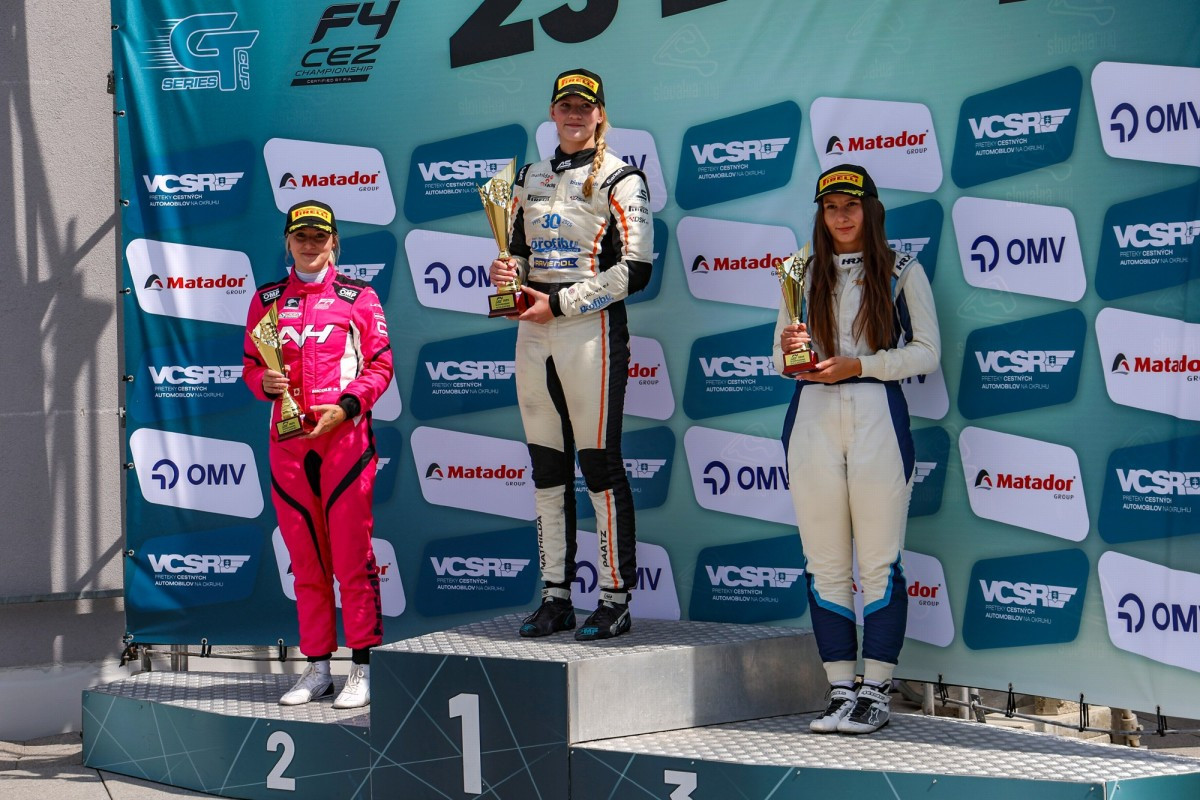 F4 CEZ: Mathilda Paatz secures top-five, Havrda makes debut at Slovakiaring