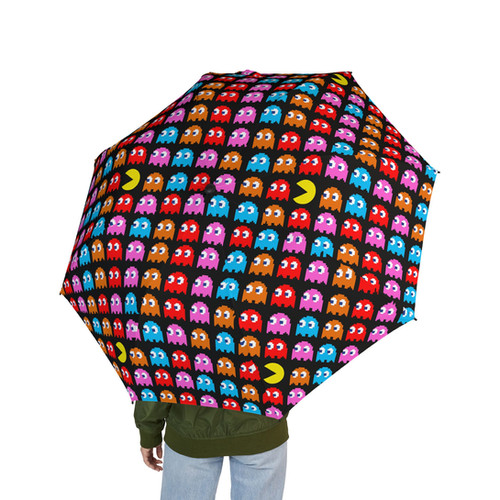 Pac-Man Ghost Chase Semi-Automatic Umbrella | Tantrum Media Store
