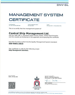 Certificates | Central Ships