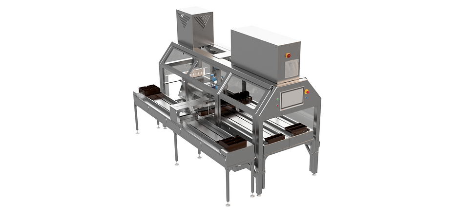 Extrusion Ultrasonic cutting machine | Roose Automation