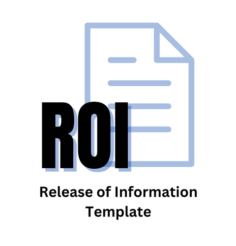 HIPAA-Compliant Release of Information (ROI) Form – Customizable ...
