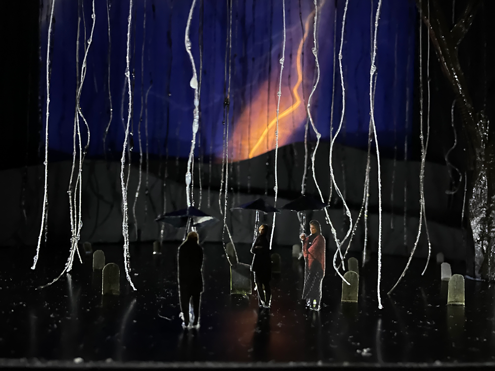 Rainy Cemetery: Stage Design | KinakoM Portfolio