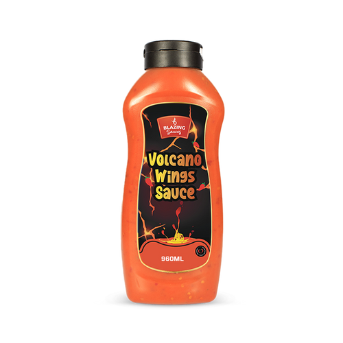 Volcano Wings Sauce. Perfect for chicken wings. Dipping / Dressing | Shop Blazing