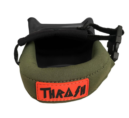 Thrash Heel Pads - Military & Orange | the-pit-surf-shop-uk