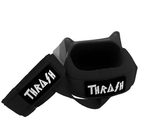 Thrash Heel Pad Fin Tether Combo Black | the-pit-surf-shop-uk