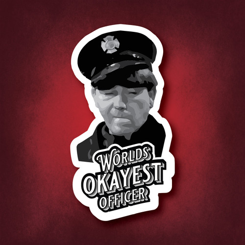 World's Okayest Officer | blacksmokeshields