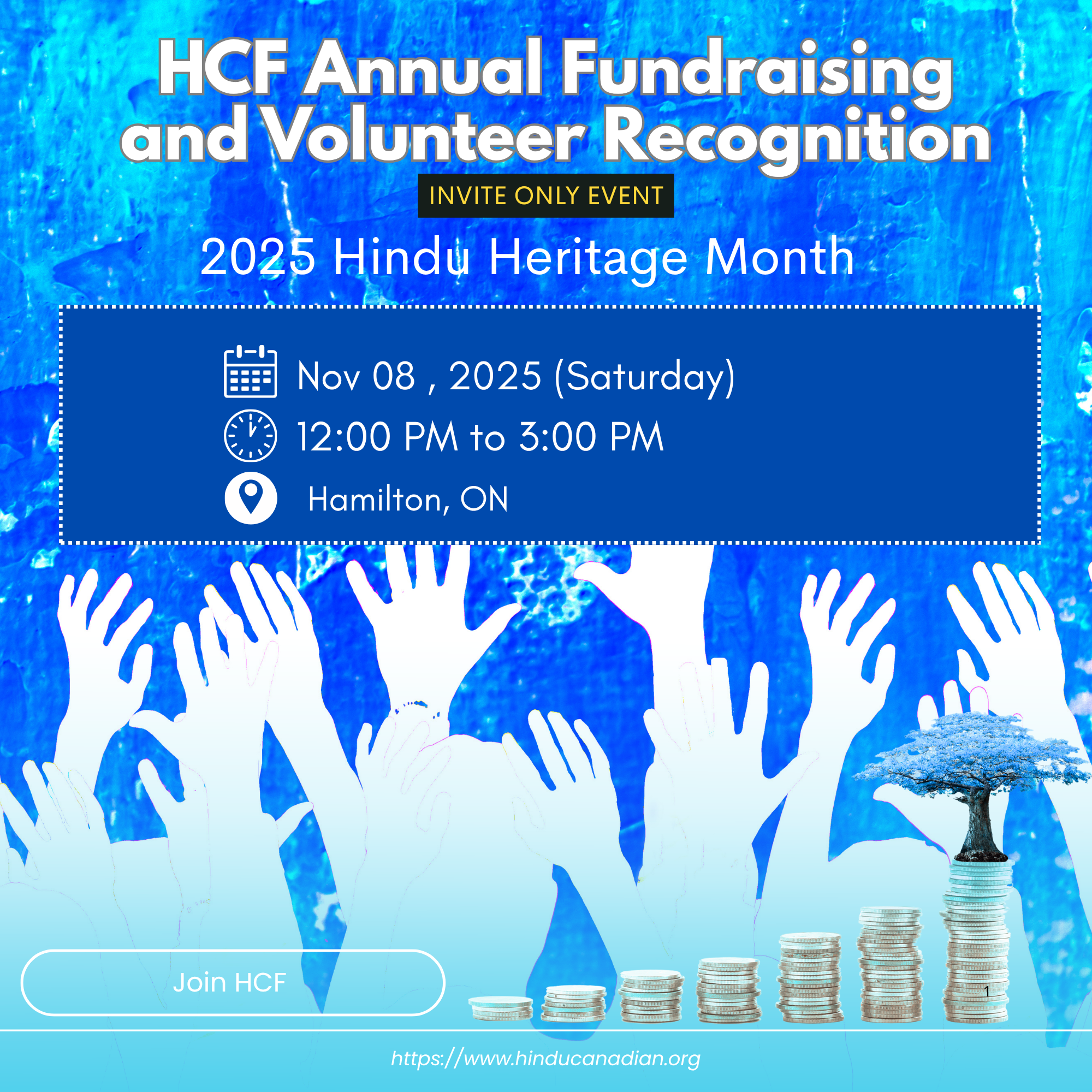 HCF Volunteer Appreciation & Fund Raising 2025 | Hindu Canadian ...
