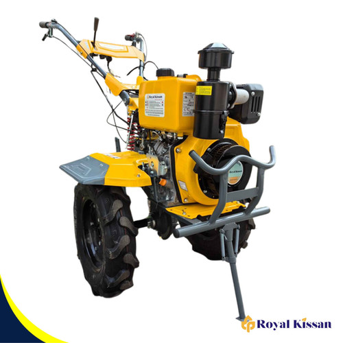 Royal Kissan 9HP Diesel Power Weeder 186F Engine & Double Shock Absorber | Toolik