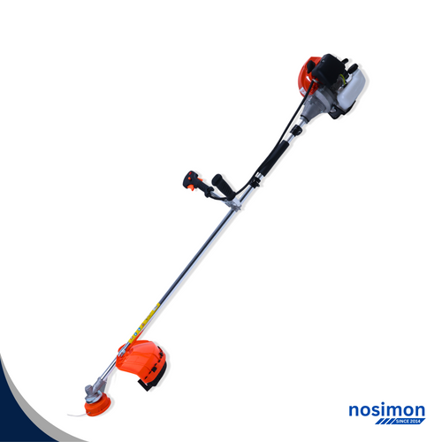 Nosimon 52cc Side Pack 2 Stroke Brush Cutter with Paddy Guard, Stand ...