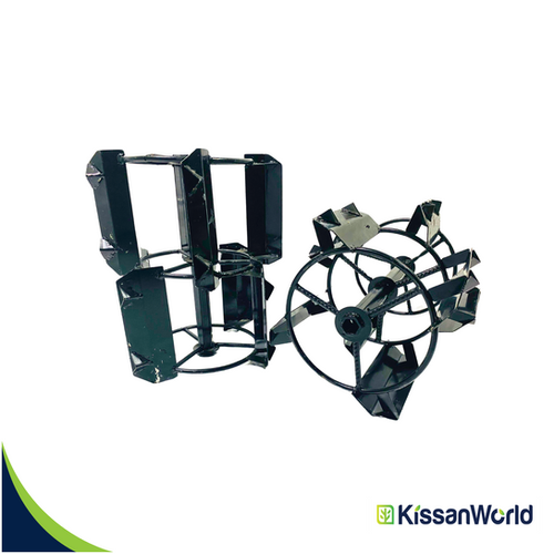 14 Inch Mini Paddy Cage Wheel Set for 7 & 9 HP Diesel Power Tiller ...