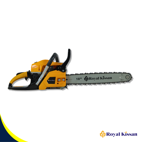 Royal Kissan 58CC Premium Chain Saw with 2 Stroke Petrol Engine - 18 ...