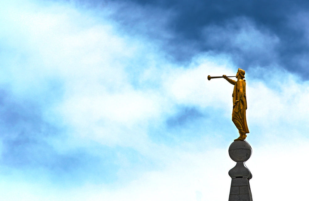 Angel Moroni Statues