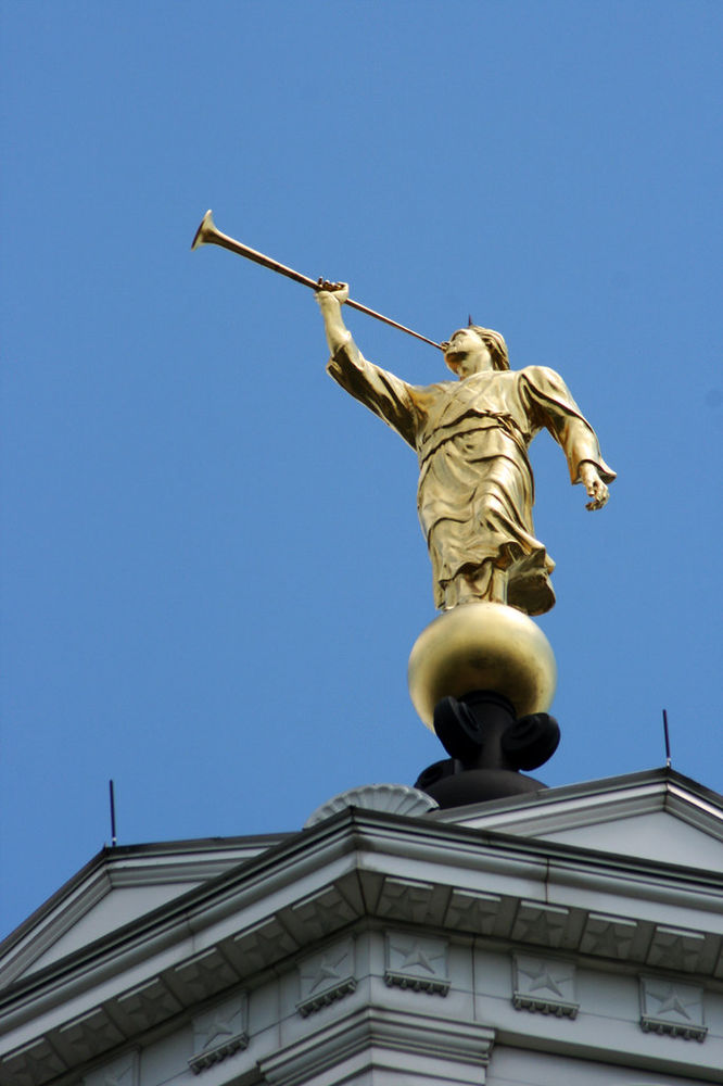Angel Moroni Statues