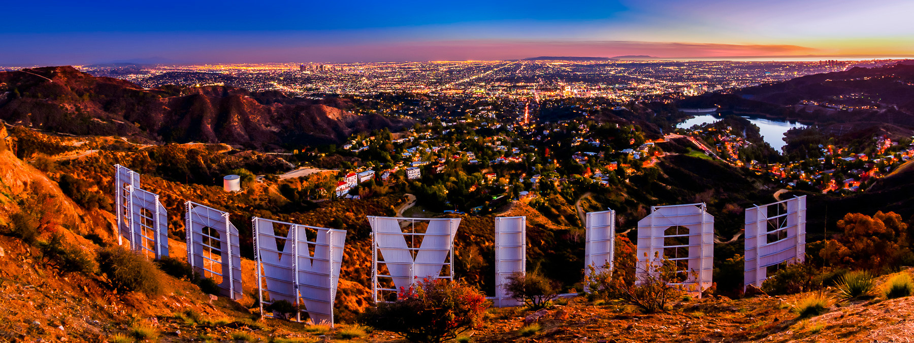 Hollywood View - Fine Art Photography by Radek Hofman