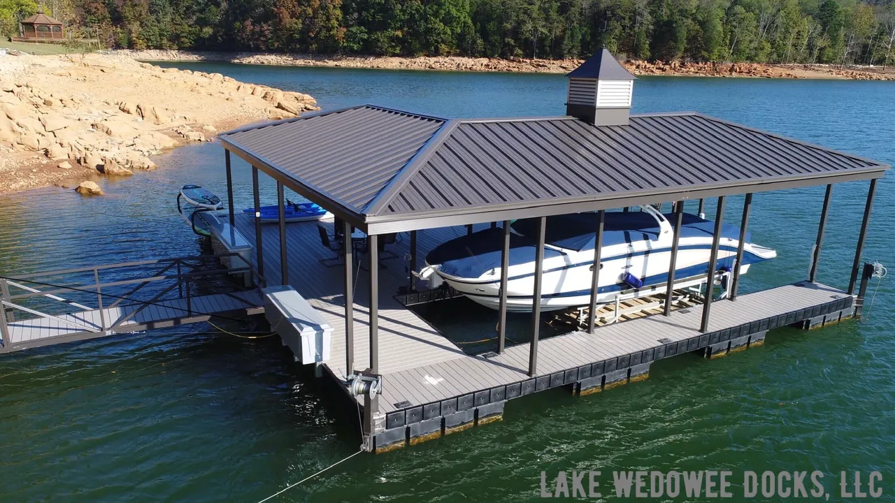 Floating Docks | Lake Wedowee Docks