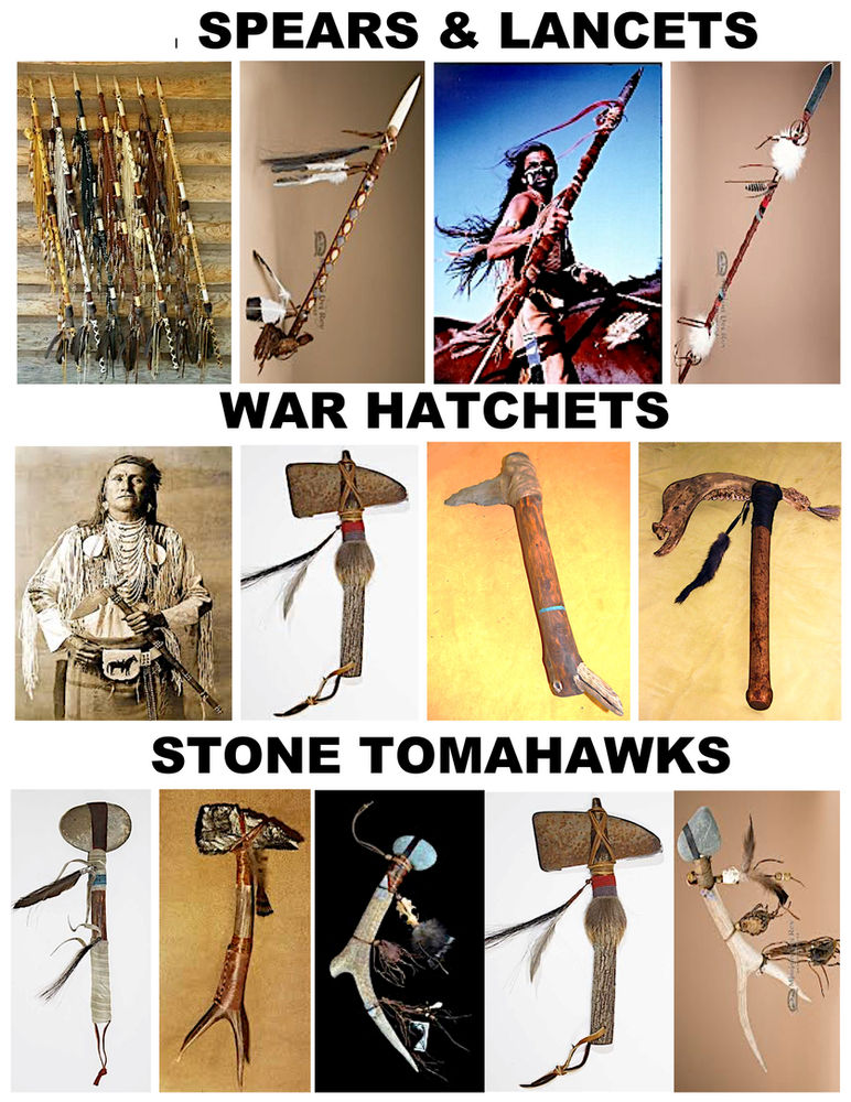 Twelve Native American Weapons