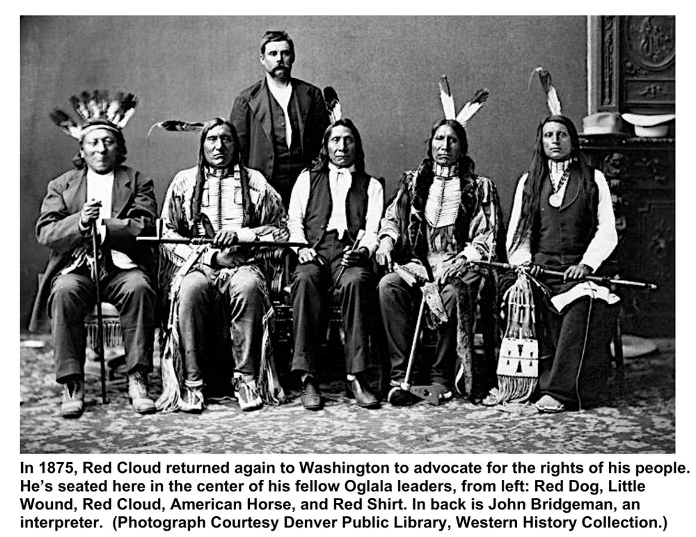 Red Cloud, Famed Oglala Lakota Chief