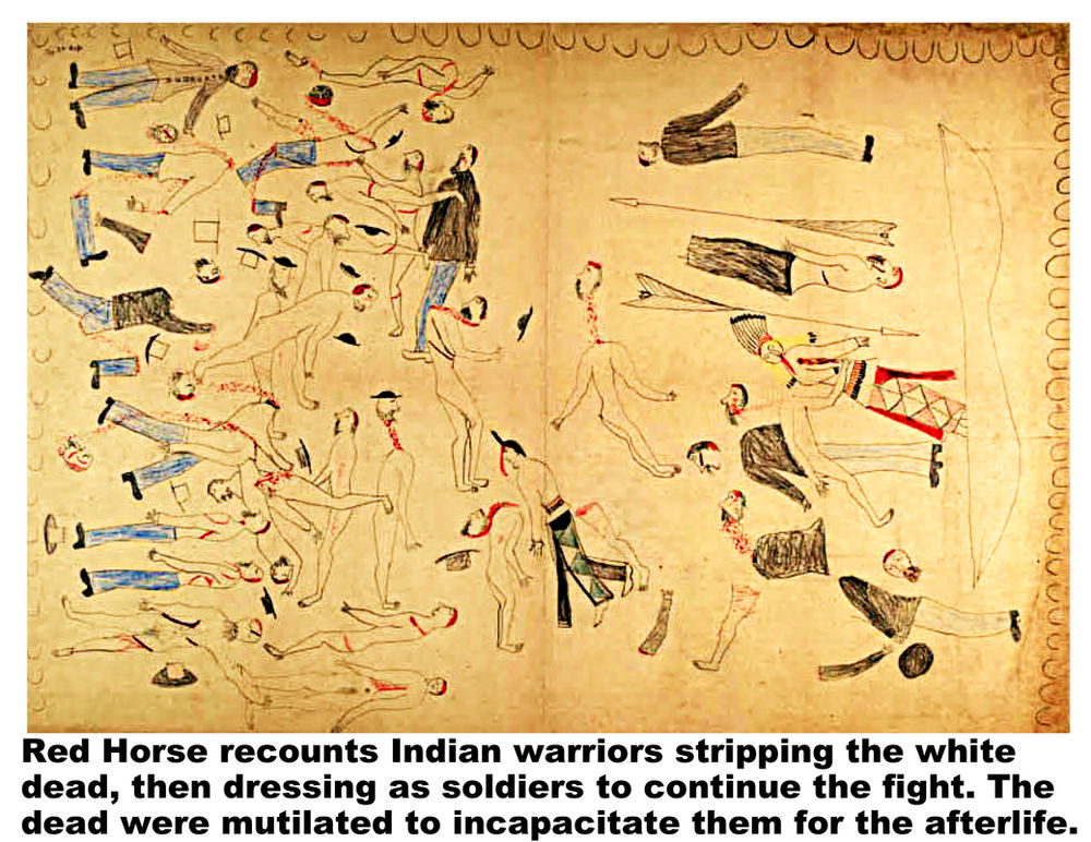 Red Horse at The Battle of the Little Bighorn - An Eyewitness Account