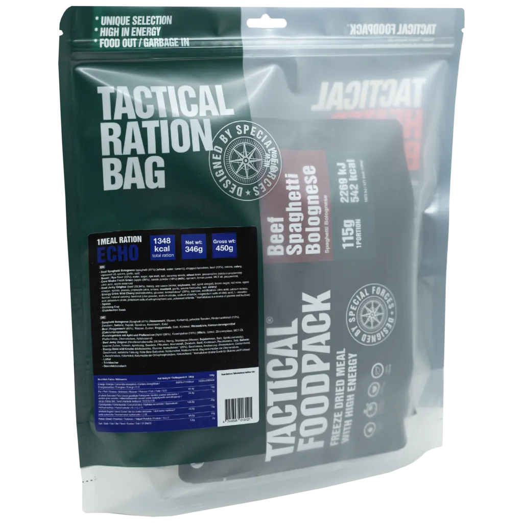 Tactical Foodpack 1 Meal ration Echo | Tactical House