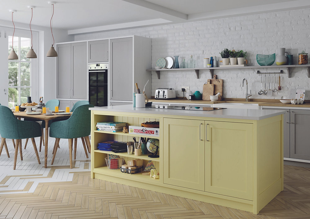 Custom Kitchen Colours at System Six Kitchens