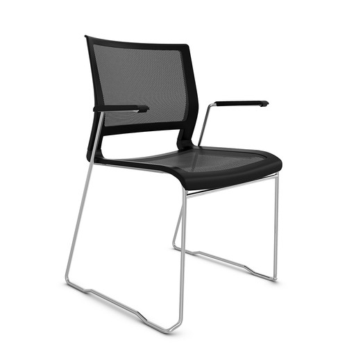 KIP SLED BASE STACKING CHAIR | Office Liquidators