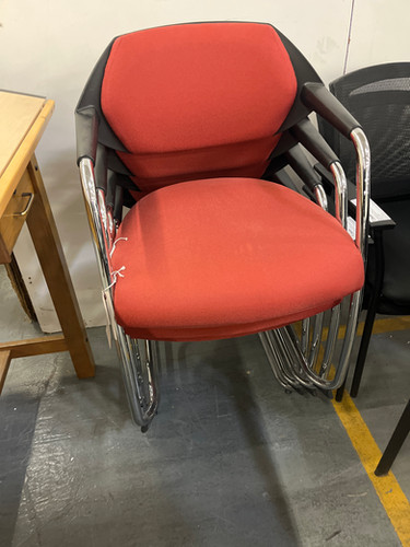 Sled Base Chrome Chair | Desks Incorporated