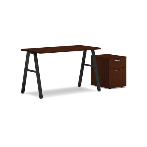 HON Mod Desk with Storage | 48"W x 24"D | Desks Incorporated 2