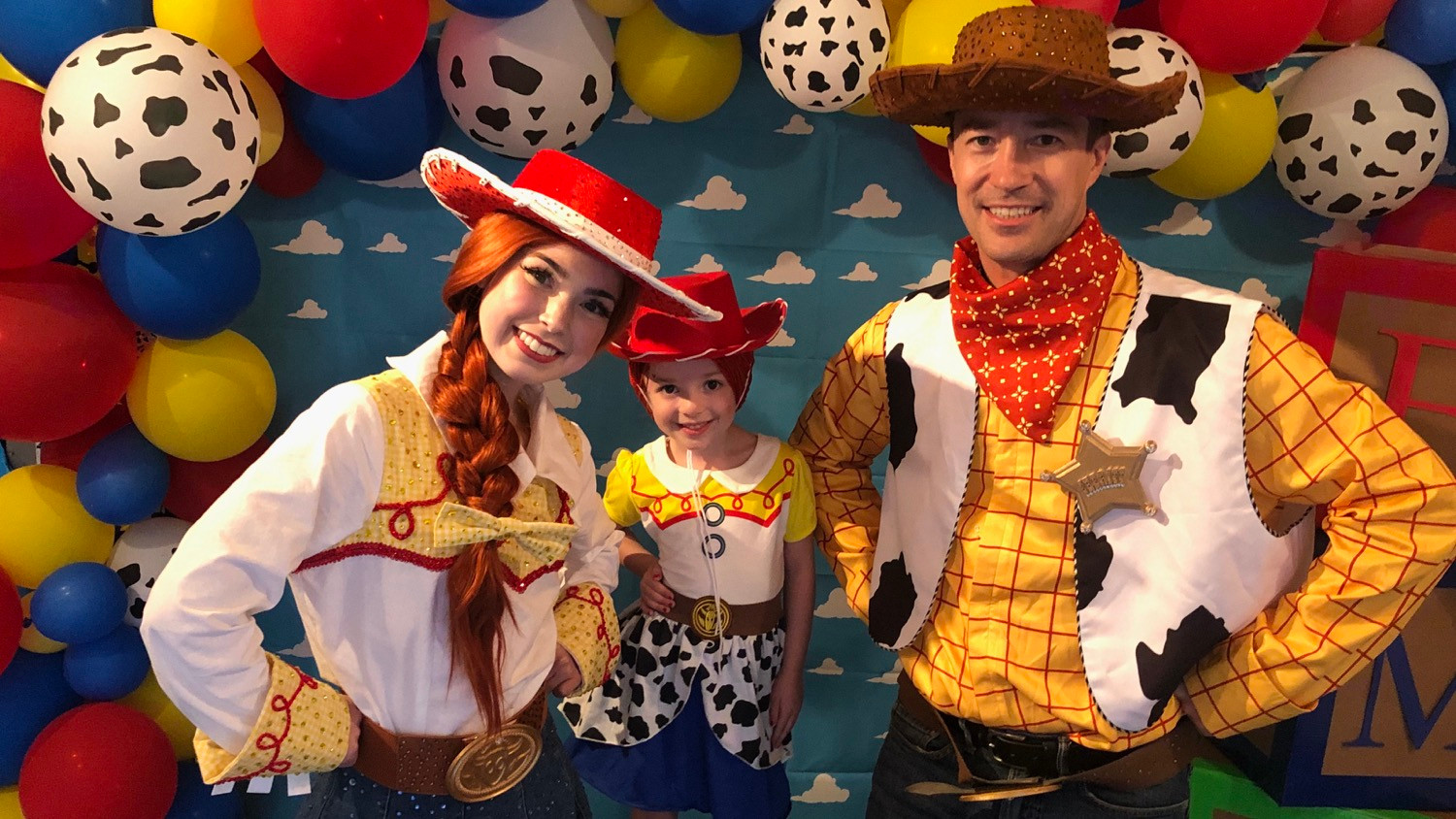 Woody and Jessie | LA Princess Company